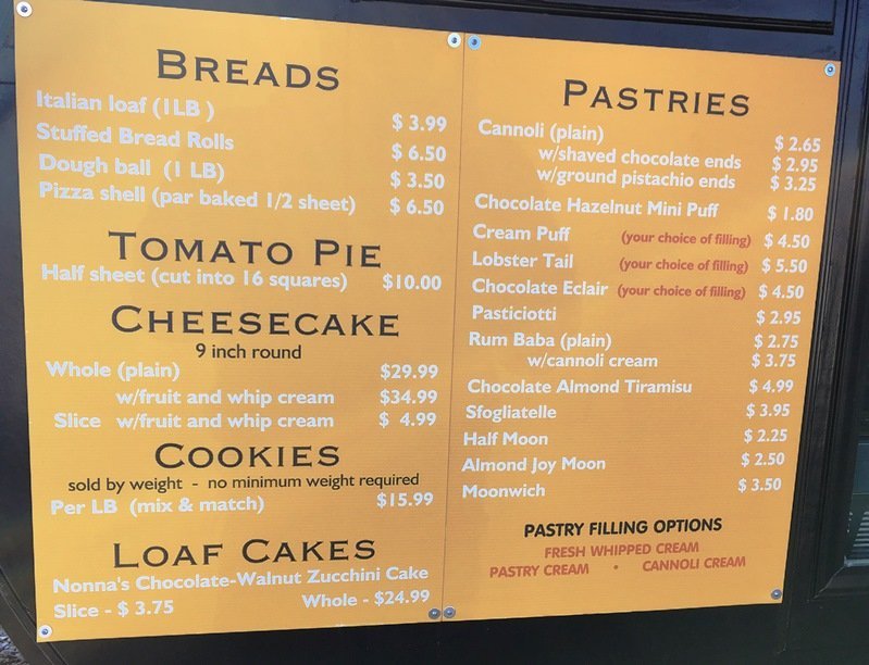 UticaBakery-Menu