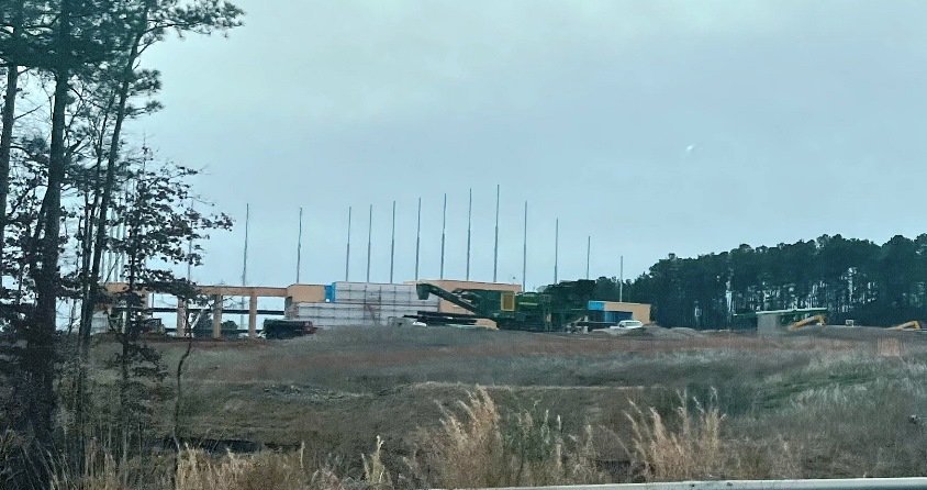 TopGolfDurham-FrontConstruction ~ NC Triangle Dining Food Blog