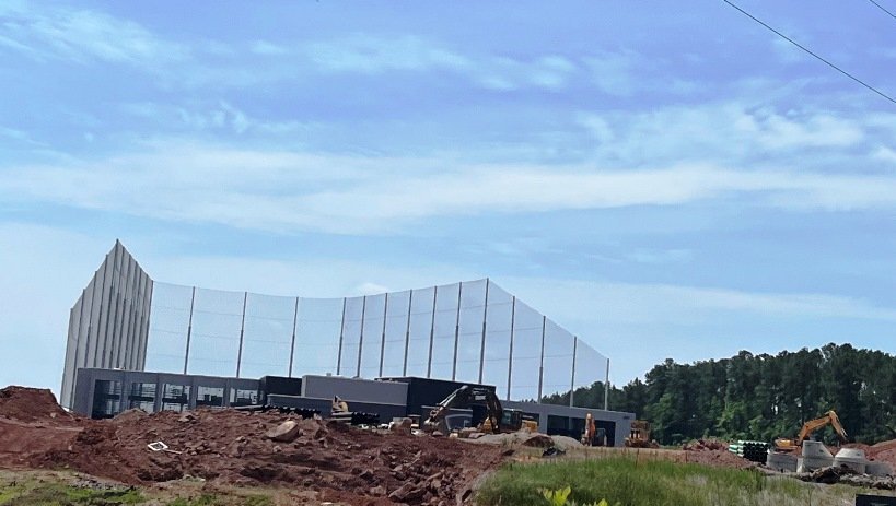 TopGolfDurham-FrontConstruction ~ NC Triangle Dining Food Blog