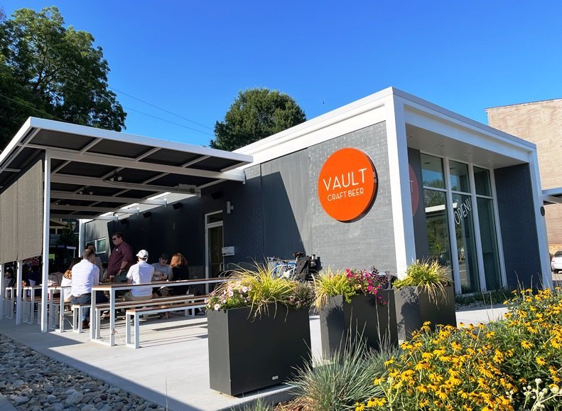 VaultCraftBeer-SidePatio ~ NC Triangle Dining Food Blog