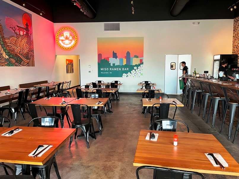 Miso Ramen Bar in Raleigh: A Cool and Funky Spot for Noodles