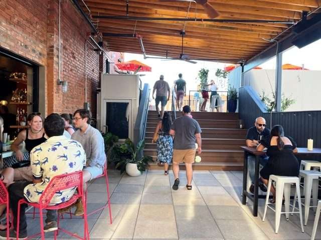 The Velvet Hippo in Durham for Cocktails and Rooftop Vibes