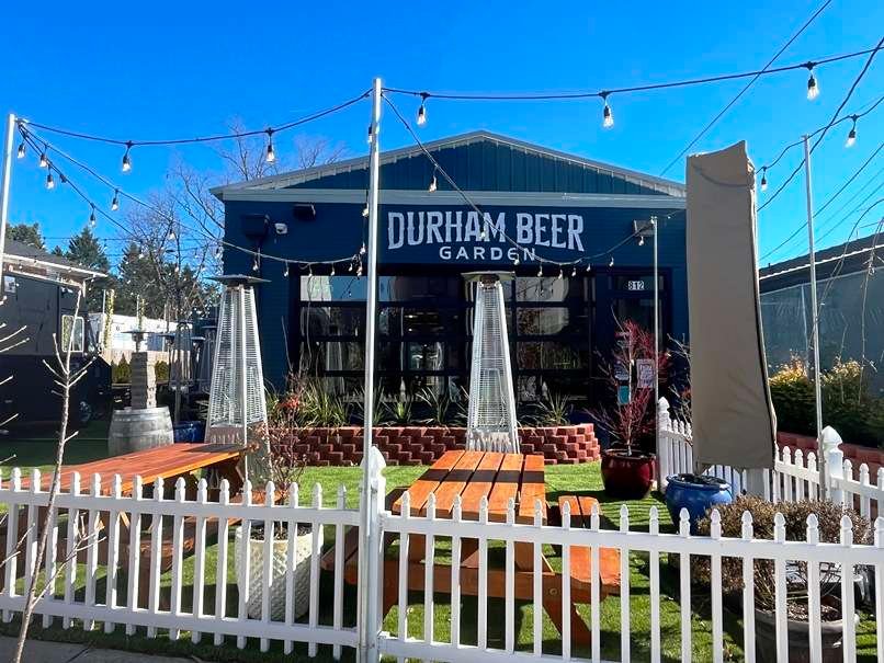 DurhamBeerGarden-FrontPatioDay ~ NC Triangle Dining Food Blog