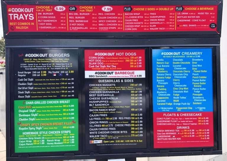 Cook Out – A Restaurant for Tasty Burgers and Milkshakes in the Southeast